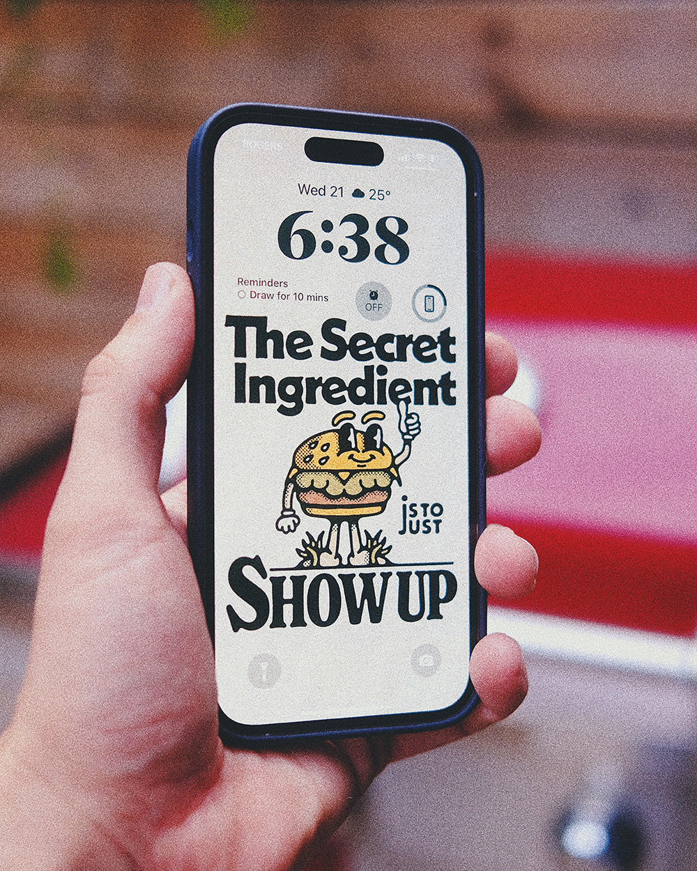 Show Up Wallpaper – Boring Friends